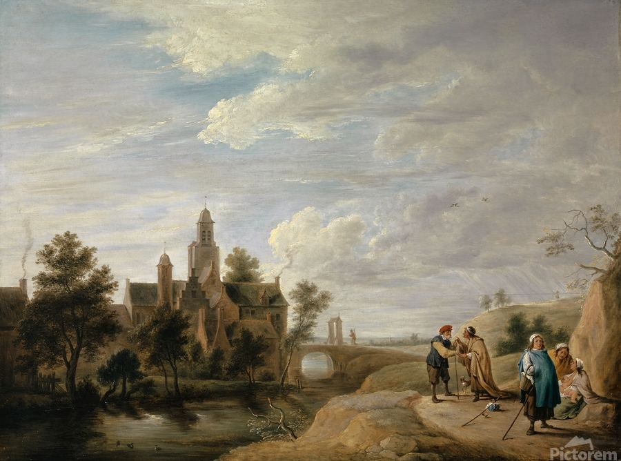 Landscape with Staffage Figures [1640–50] by David Teniers the Younger ...